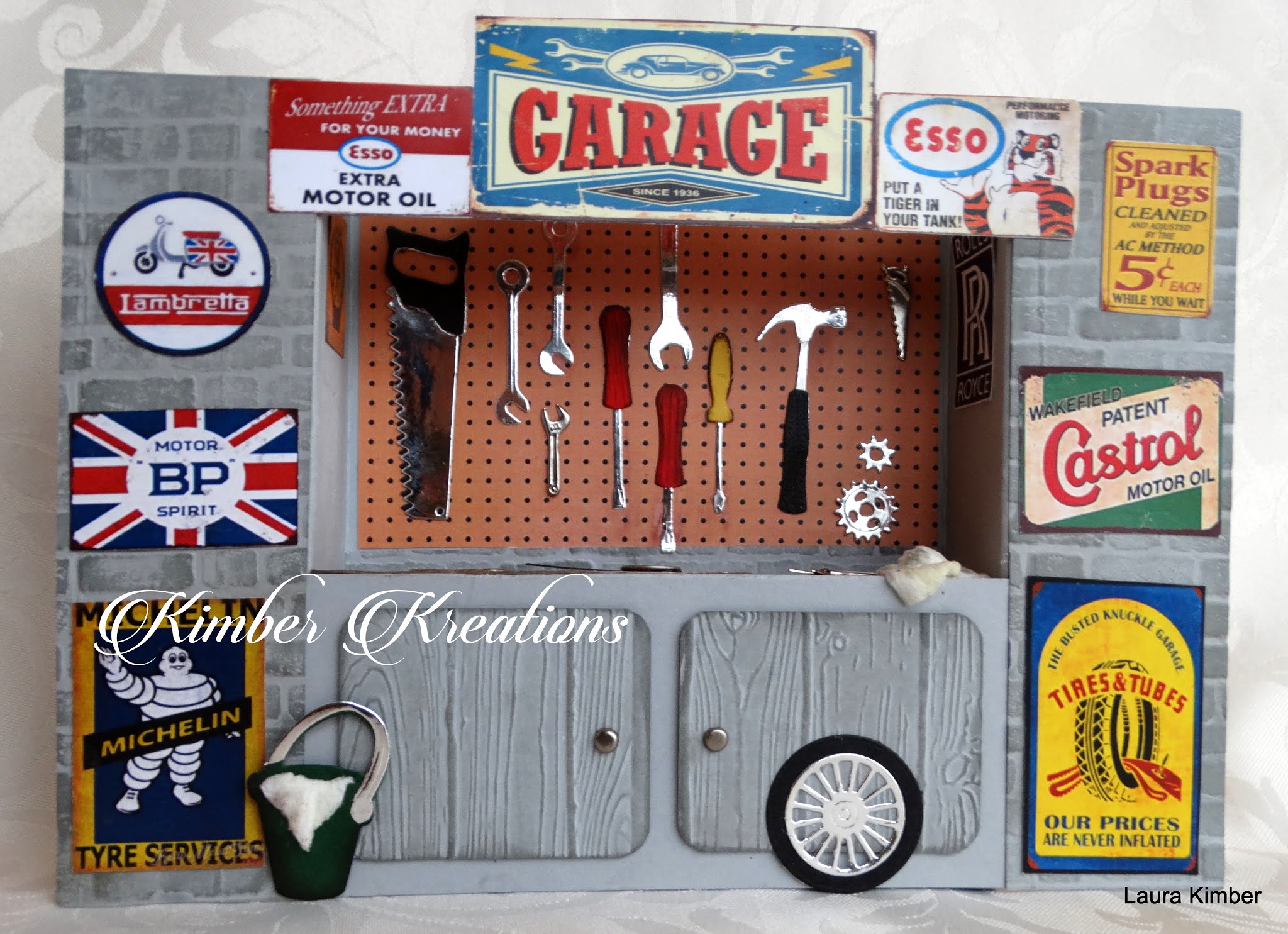 Kimber Kreations: Tom's Garage Card