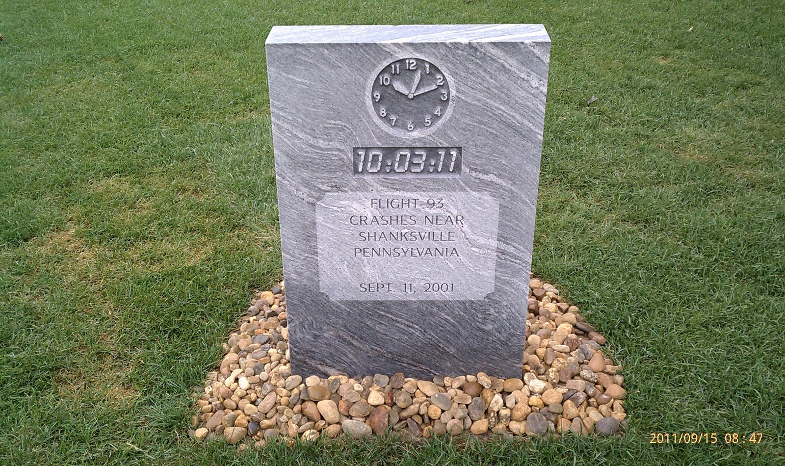 Steve's Late Life Adventures: Hudson, NH 911 Memorial