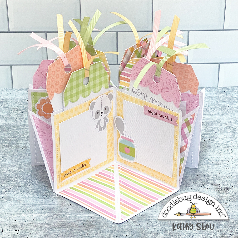 Doodlebug Design Inc Blog: BUNDLE OF JOY CIRCULAR POP UP BABY ALBUM ...