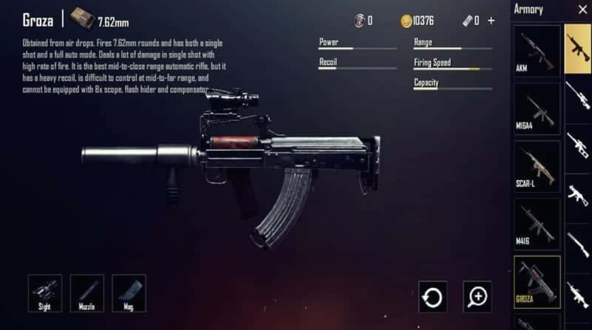 8 Daftar Senjata PUBG Mobile Tersakit dan Terbaik 2022 - INDODOMINIC.com