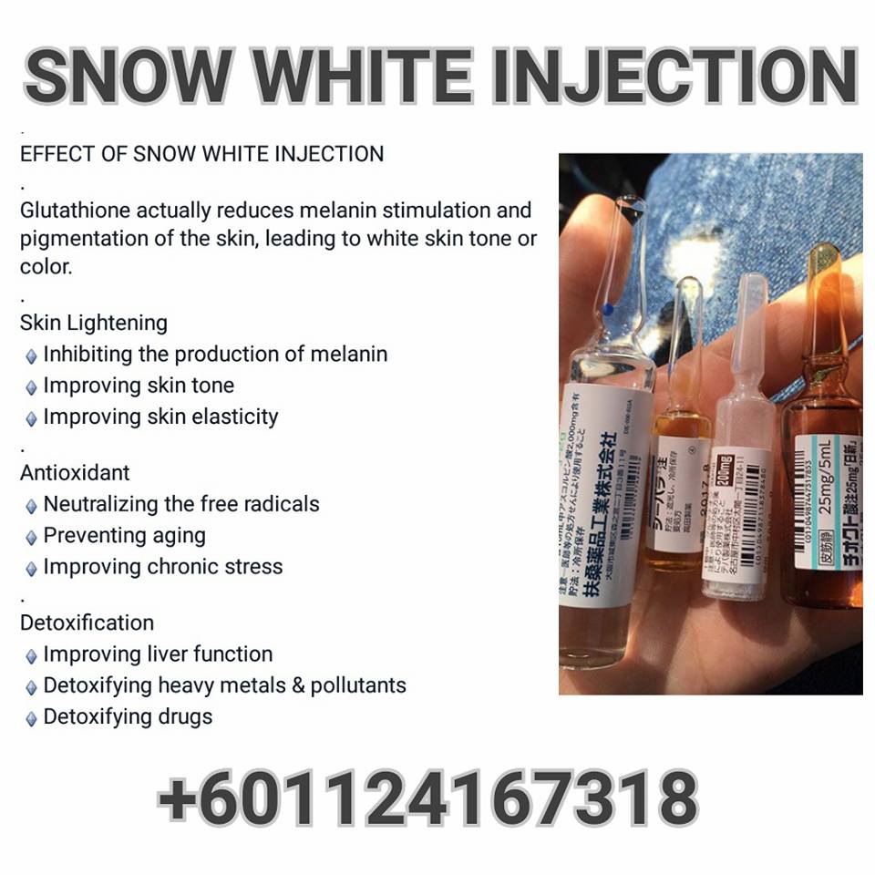CAREANDFLARE_BEAUTYSHOPPE: SNOW WHITE INJECTION LIMITED OFFER!! end ...