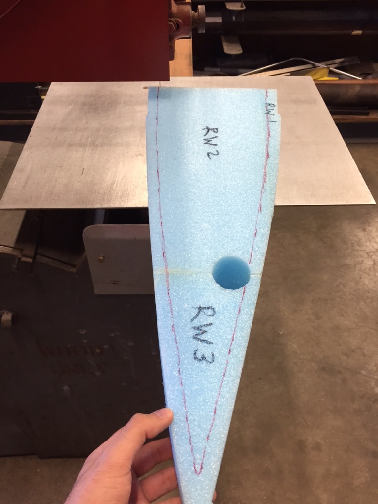 The Long EZ Build: Right wing - shell and wing attach pockets