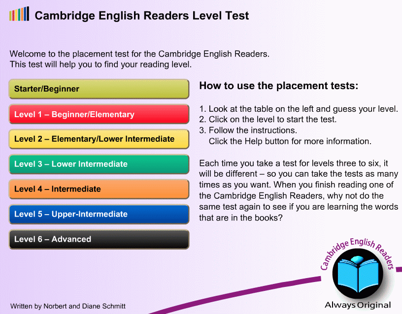 CUTe-Language-Learning: Cambridge Test [各班必考]