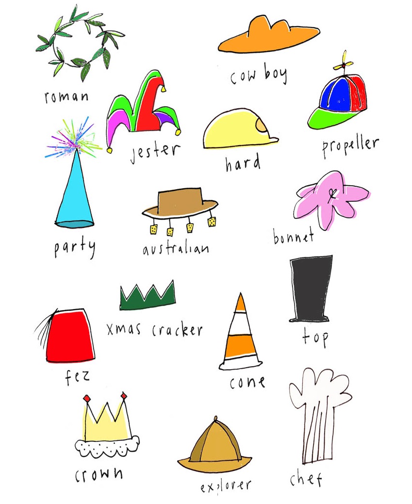 Heather More Drawing Blog: 15 Hats