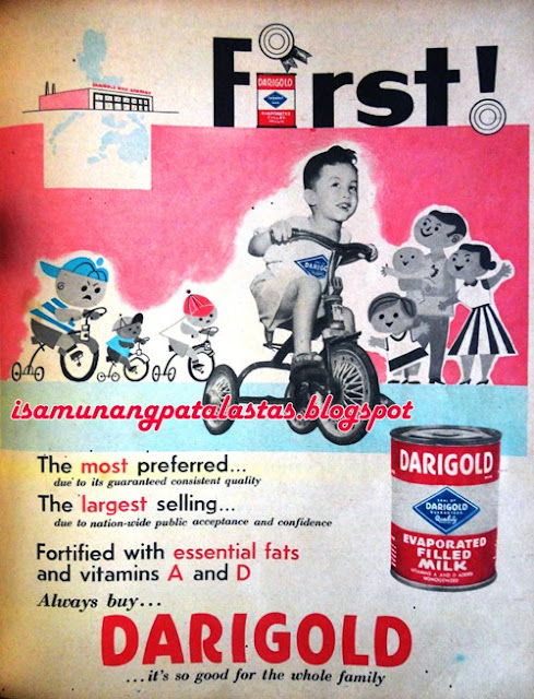 ISA MUNANG PATALASTAS: 177. Brand Stories: DARIGOLD MILK (1953-1976)