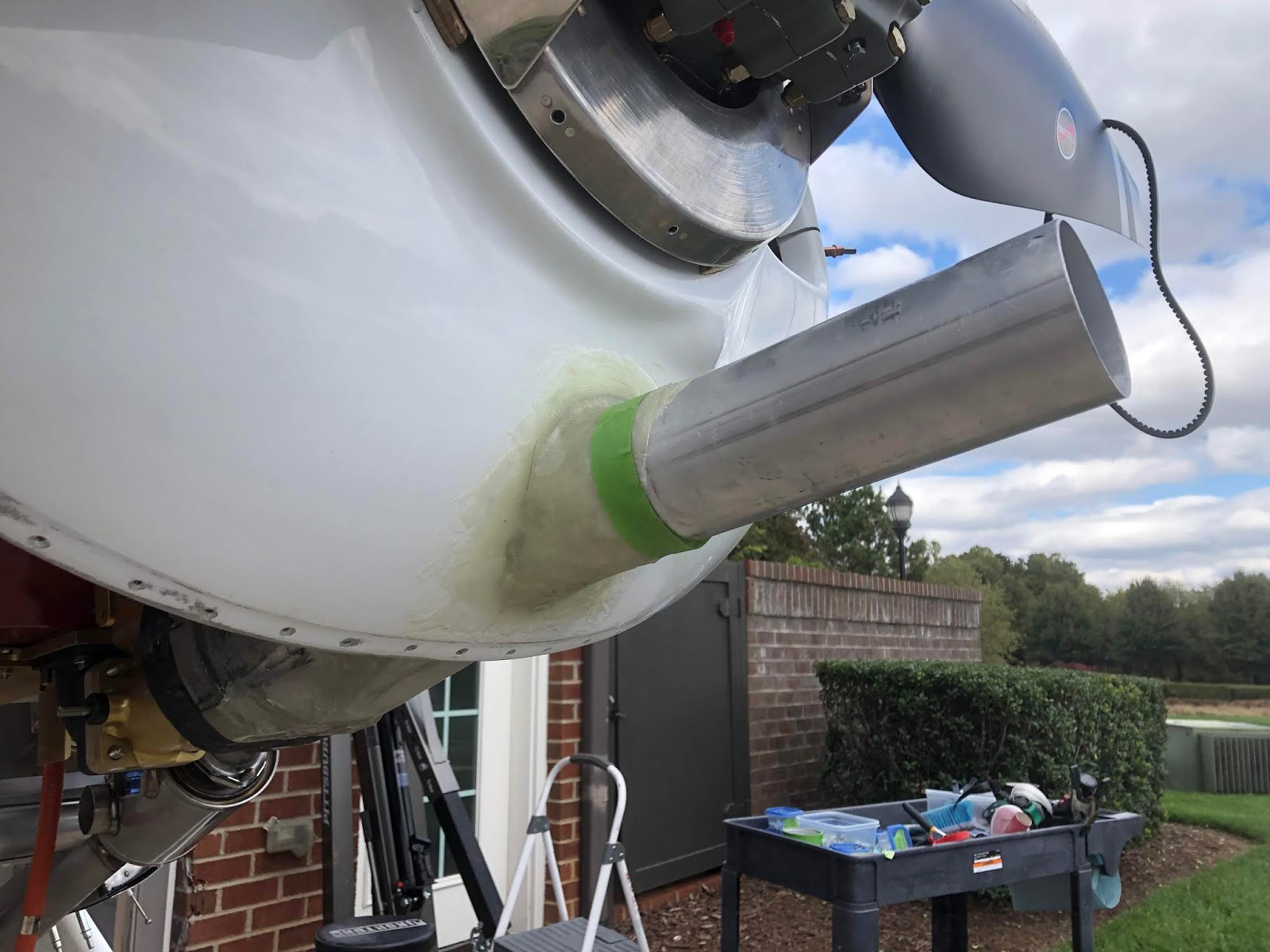 N6408C Bearhawk 4 Place Builders Log: The Air Induction System