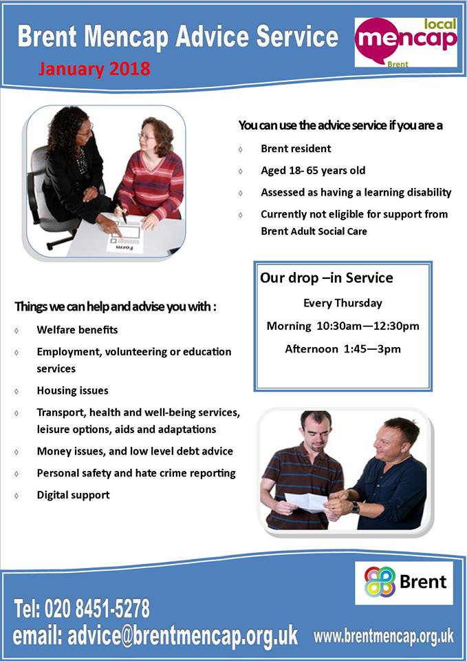 WEMBLEY MATTERS: New Information and Advice service for people with a ...