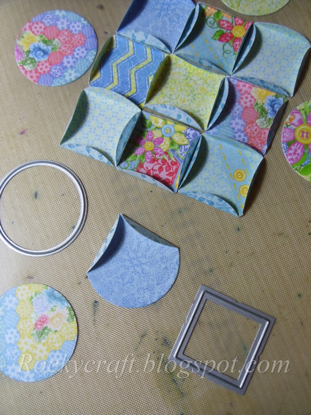 Rocky's Crafting Blog: Patchwork Circles
