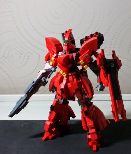 GUNDAM GUY: GUNDAM LEGO: MSN-04 Sazabi