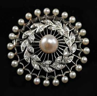 Designer brooch jewellery