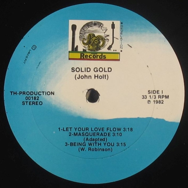 Compartilhando Reggae: John Holt - Solid Gold 1982