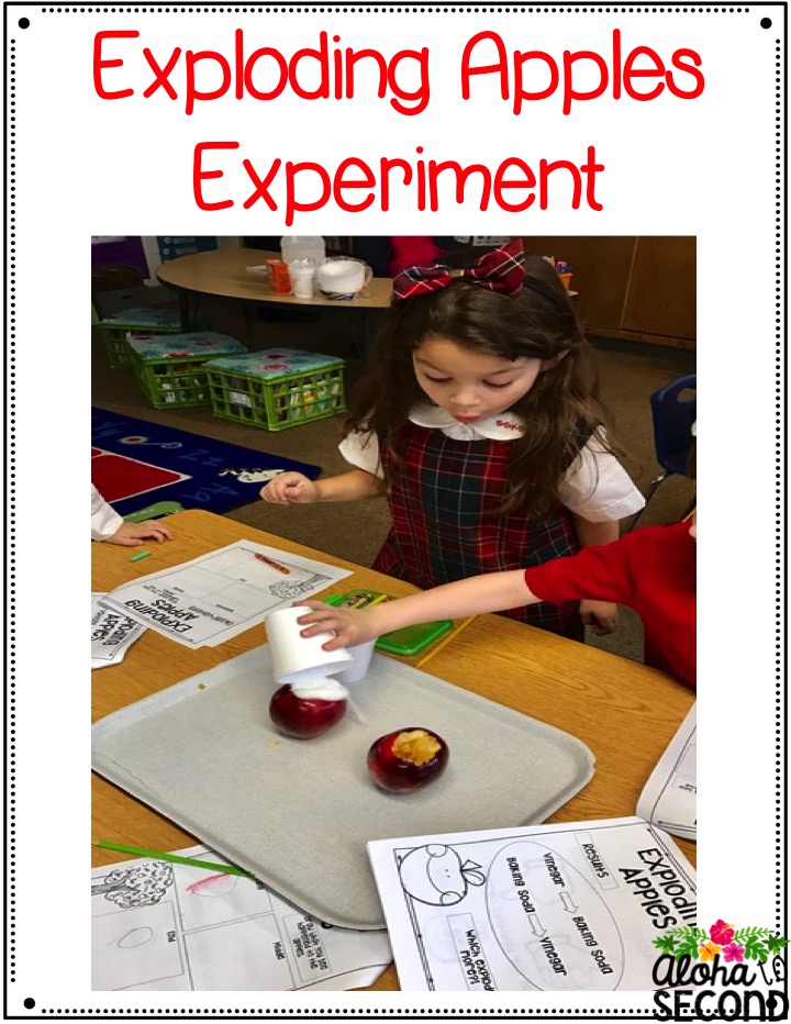 Aloha to Second: Exploding Apples Experiment
