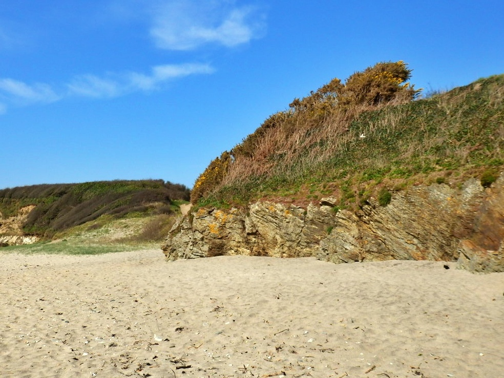 Mike's Cornwall: Walking Along Spit Beach, Cornwall
