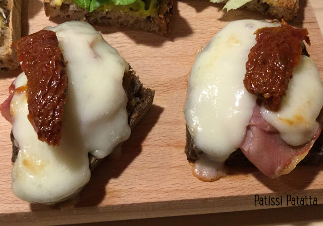 patissi patatta: Pintxos jambon basque et fromage