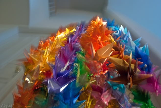 45 journal: 1000 Paper Cranes