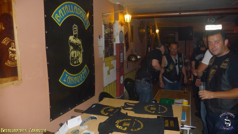 Batalladores MC Zaragoza: I Aniversarios Forajidos MC Zaragoza - 30/06/12