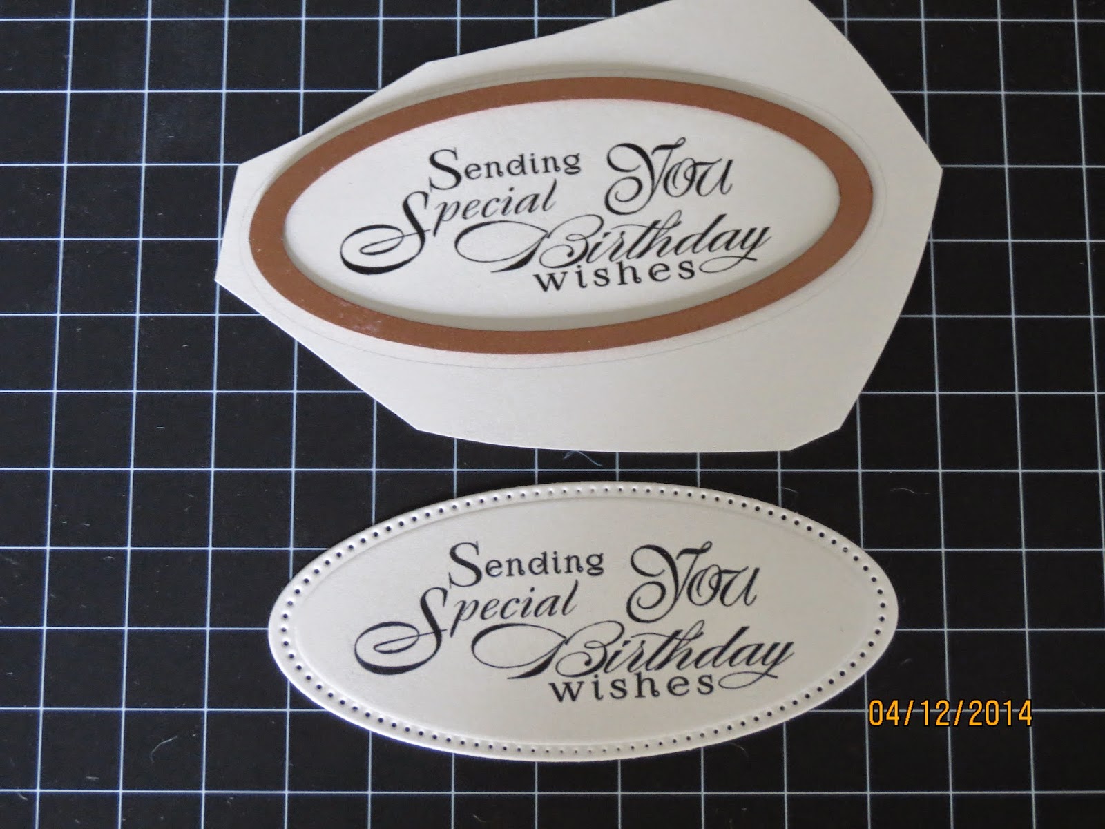 Ligaya's Creativity Zone: Spellbinders Card - Radiant Rectangle ...