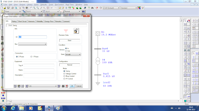 Single line diagram using ETAP Software - INFO4EEE