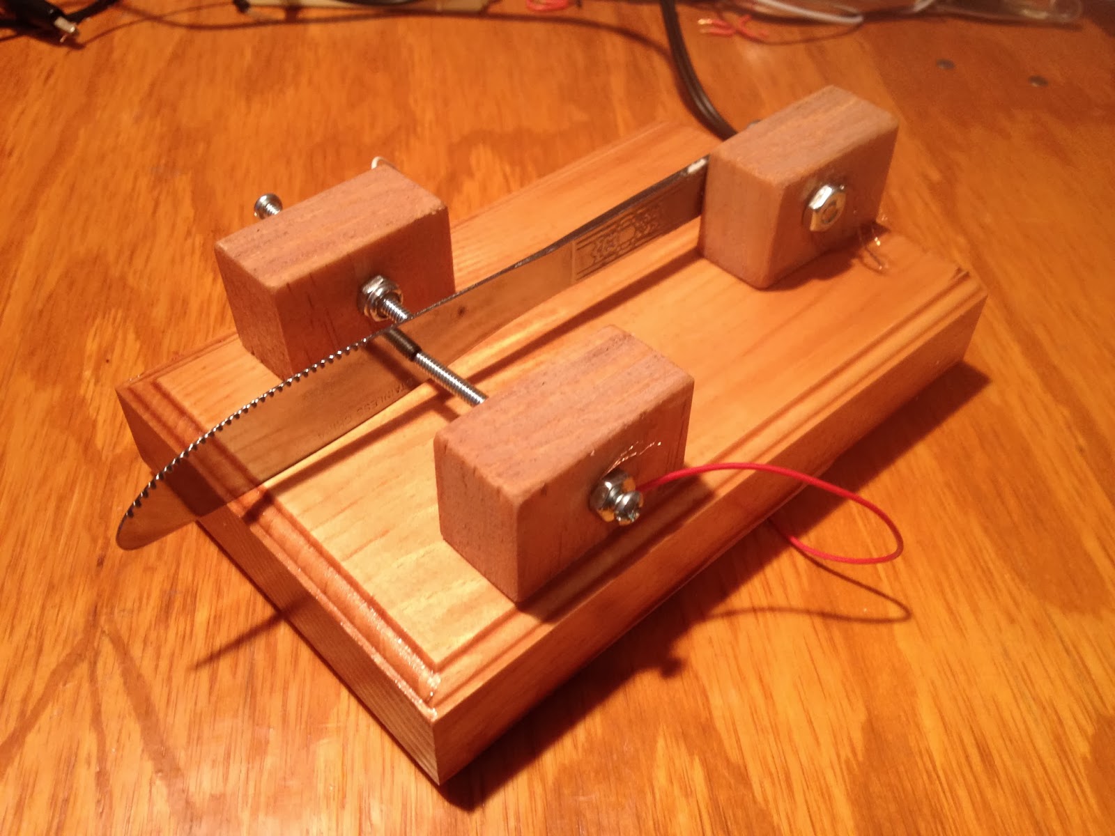 Adventures in Ham Radio: Homebrew CW Paddle: Cost $0