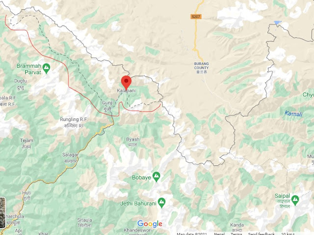 Google Map Recognize these part of Nepal as disputed land. - 👁️Netra ...