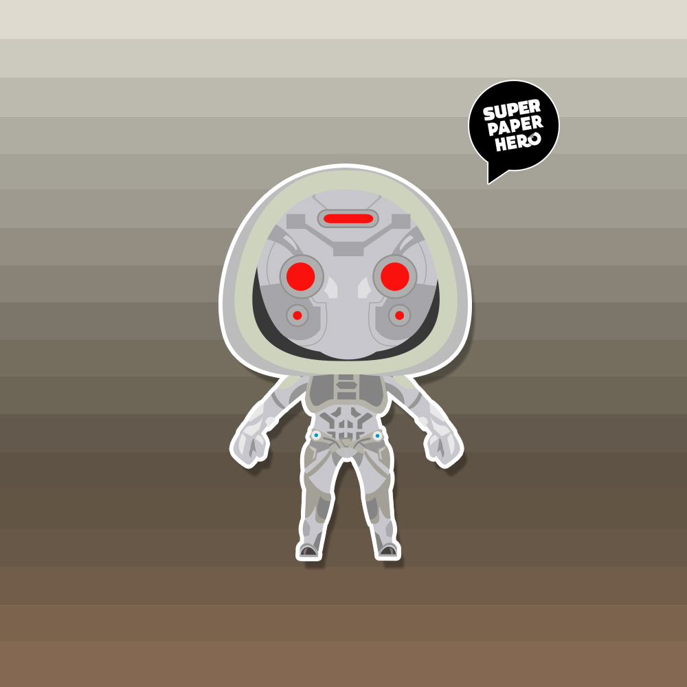 Super Paper-Hero: Ant-Man and the Wasp papertoy