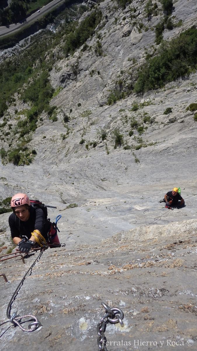 Vía Ferrata de Sacs - K3 - | Ferratas Hierro y Roca