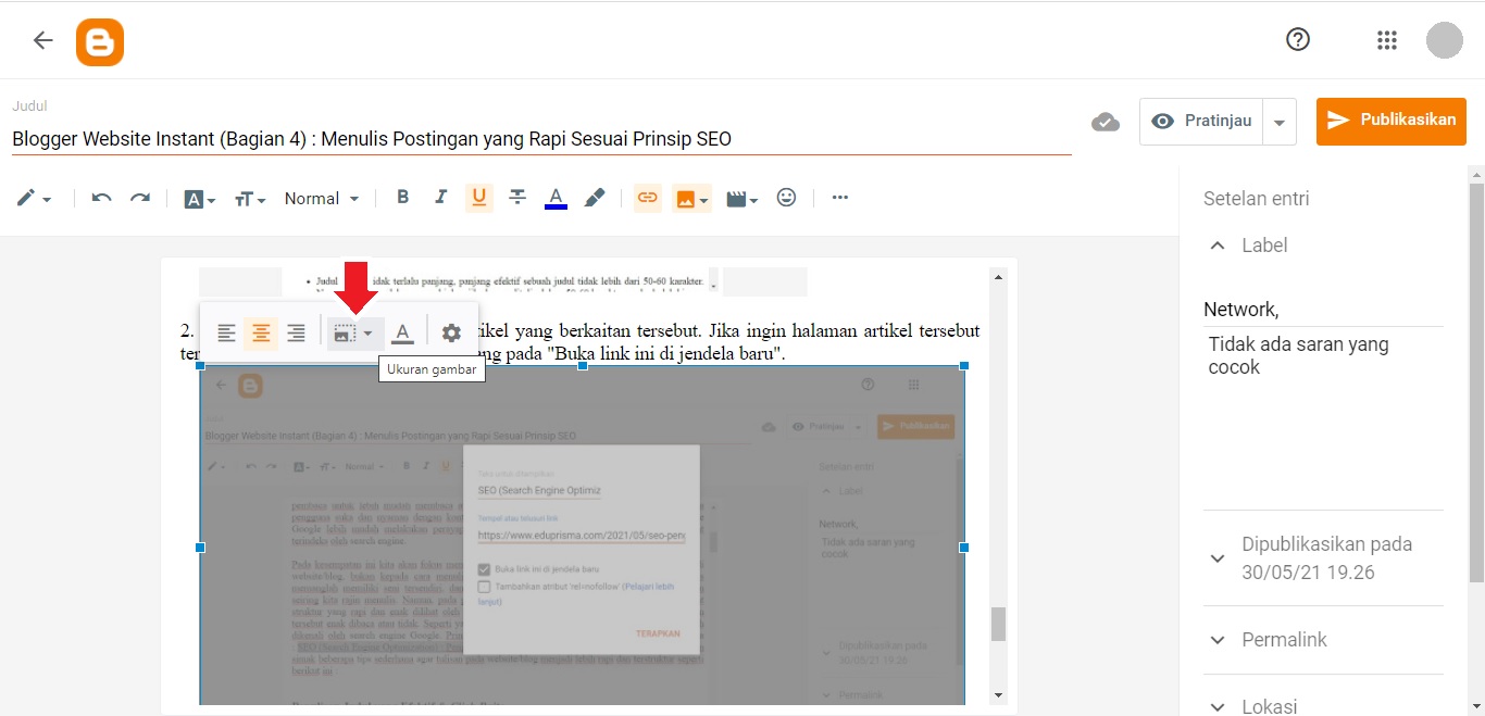 Blogger Website Instant (Bagian 4) : Menulis Postingan yang Rapi Sesuai ...