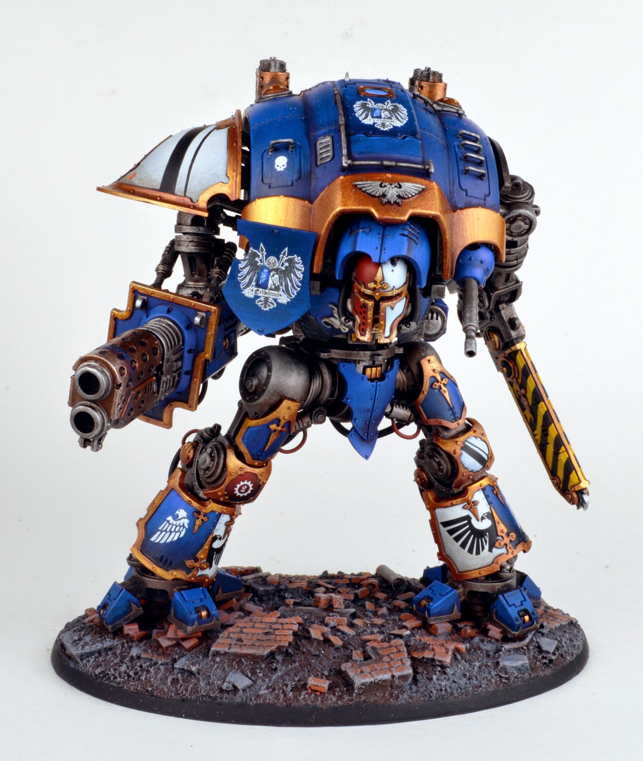 davetaylorminiatures: The Knights of House Coldshroud stand ready.