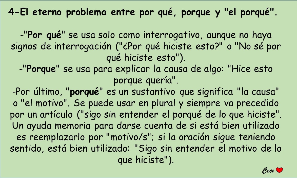 Sentires: Estos son los 25 errores más comunes de nuestro lenguaje…