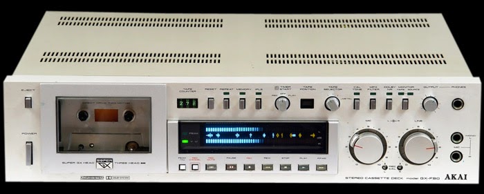 stereonomono - audio Hi Fi Compendium - 14 years on-line: Akai GX-F90 cassette deck