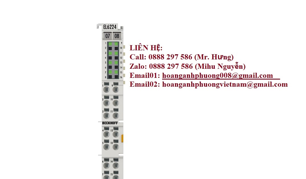 Khối mở rộng Module EL6224 Chính hãng đại lí Beckhoff