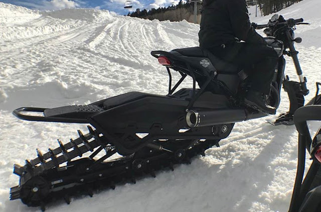 Just A Car Guy: Harley Davidson snow bikes highlight the motorcycles ...