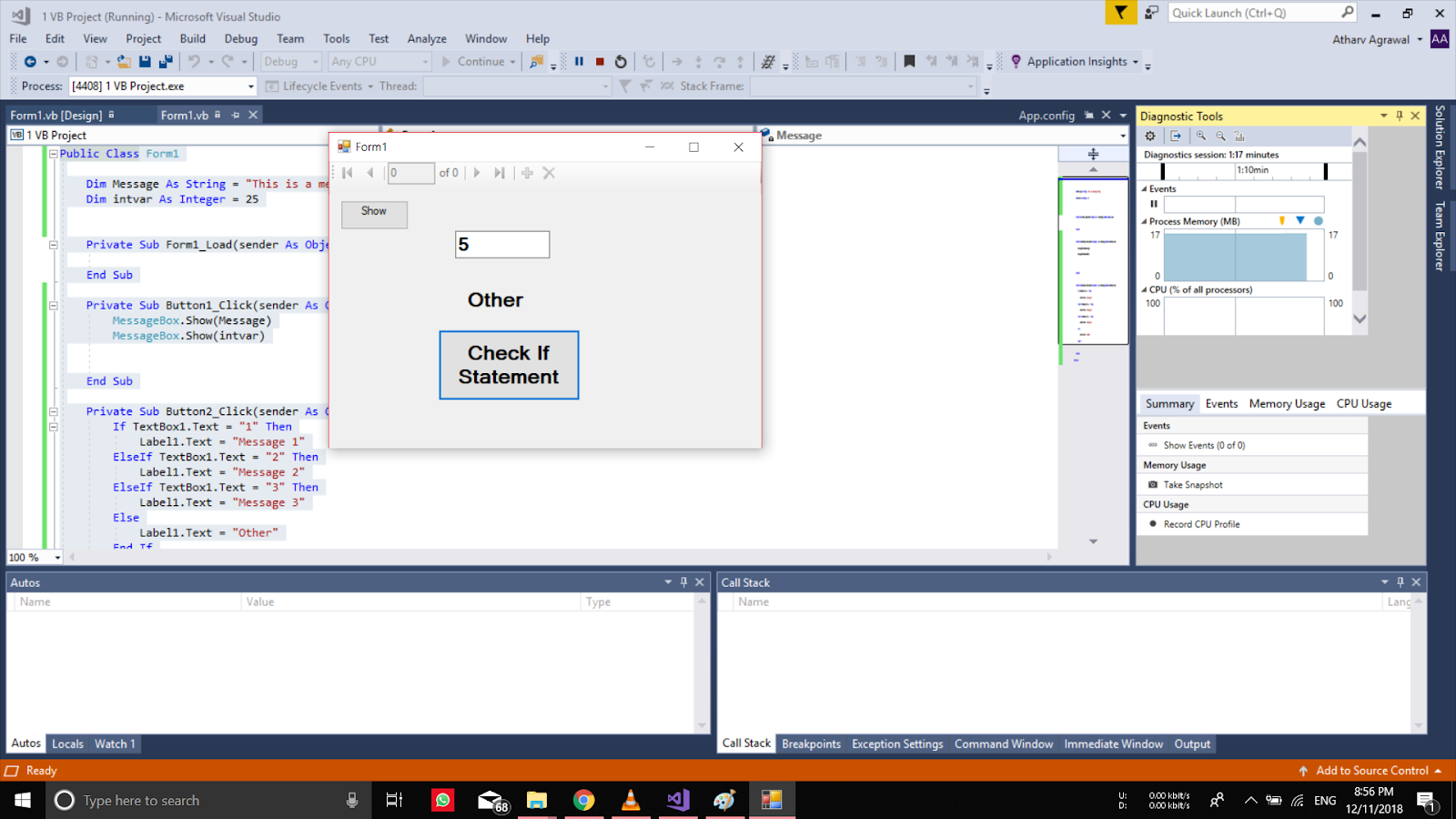 4 If Else in VB.Net ~ Coding Atharva