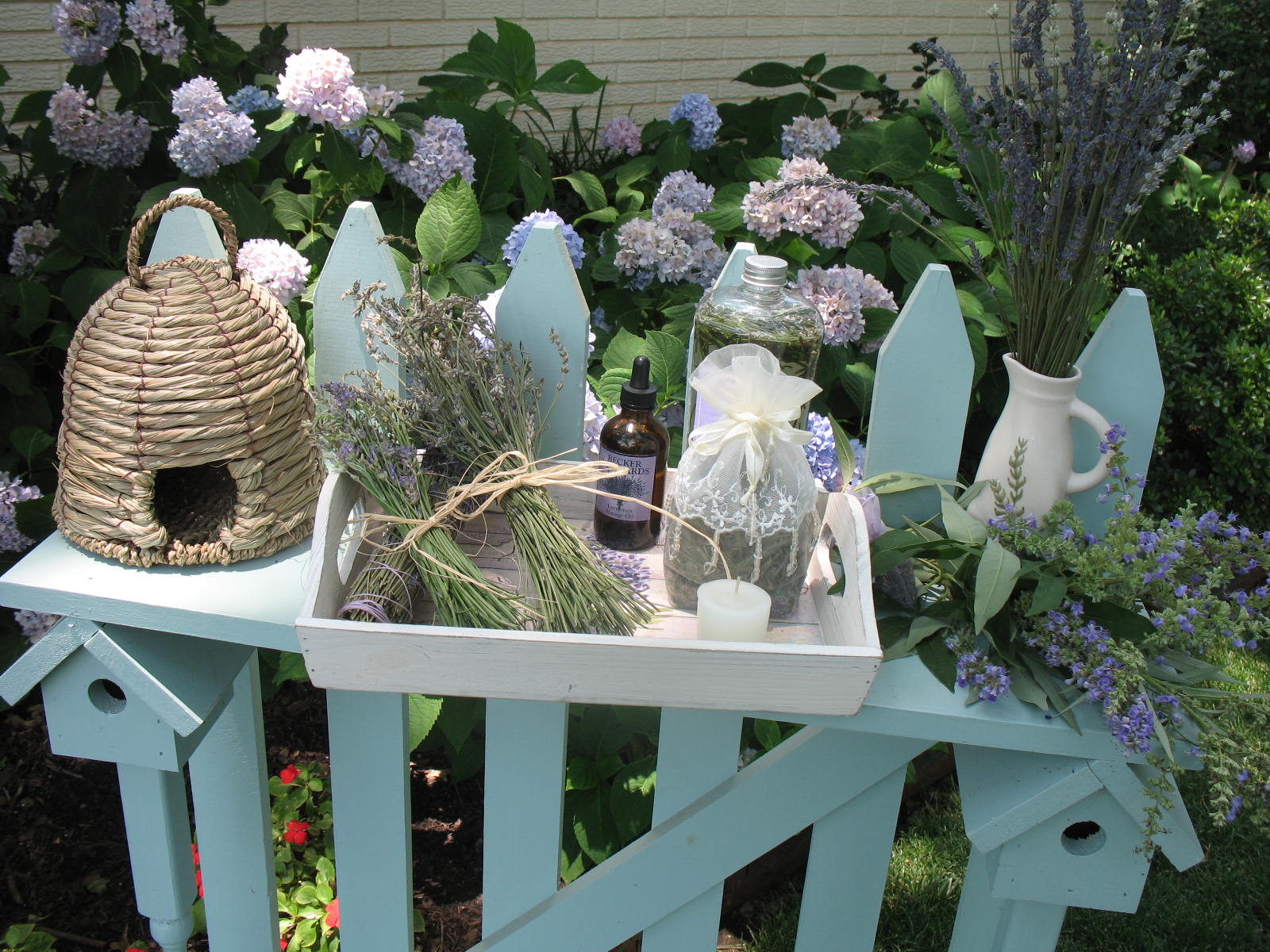 Miss Bloomers : Lavender Farm & Vignette