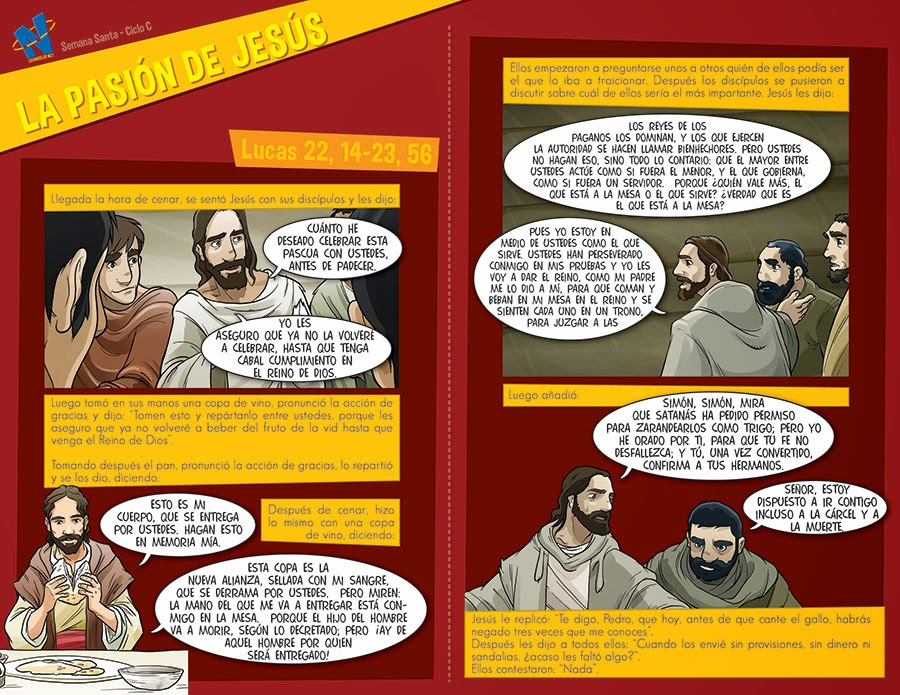 Cómic: La Pasión de Jesús...