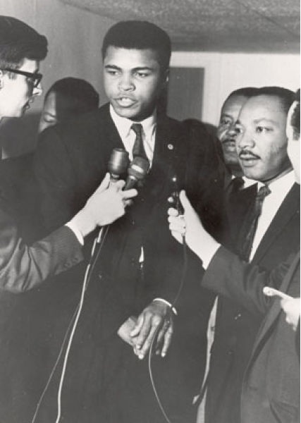 Celebrity Picture: Muhammad Ali & Martin Luther King Jr.