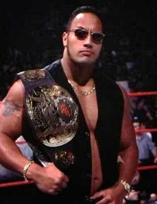 Bespectacled Birthdays: Dwayne Johnson (aka The Rock), c.1990s
