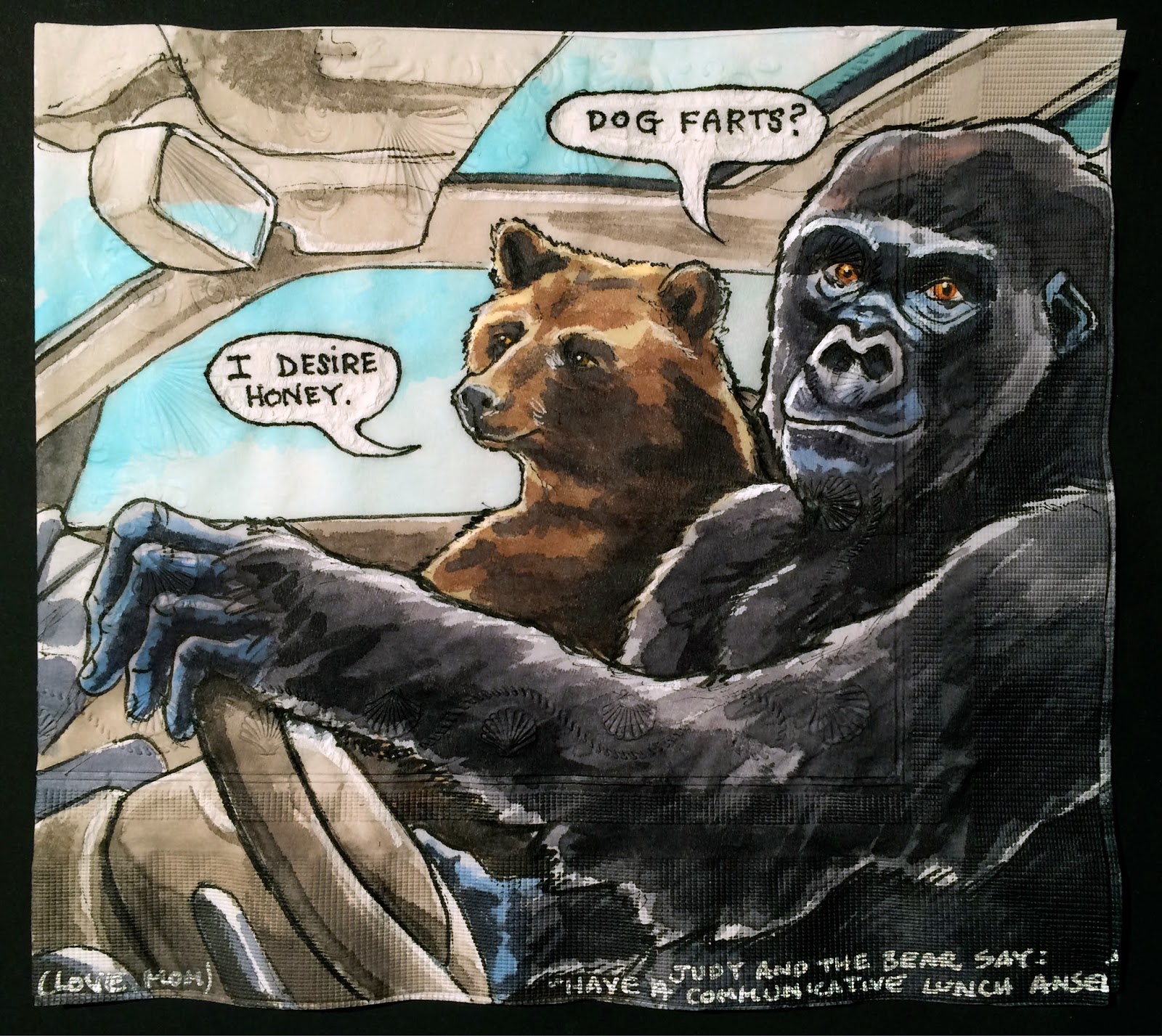 Monkey Typewriter Simpsons