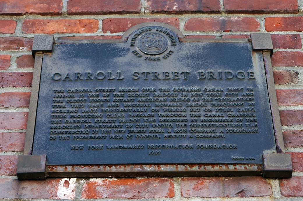Brooklyn Relics: Carroll Street Bridge - Park Slope to Carroll Gardens