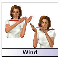 HearMyHands ASL: sign: WHERE and WIND - two new signs we're signing ...
