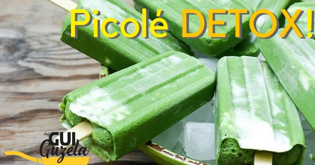 Como Fazer Picolé Detox em Casa? FÁCIL E GOSTOSO!