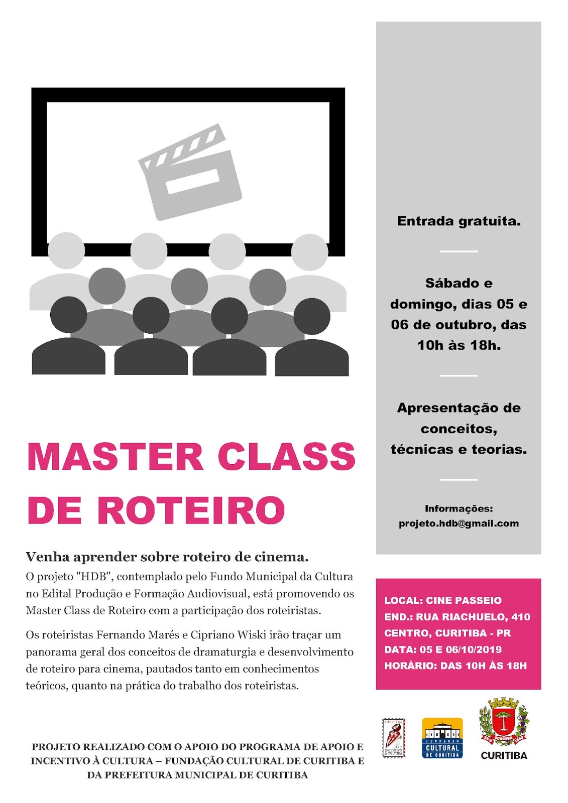 Tudo Sobre Filme : Projeto de desenvolvimento de roteiro oferece Master ... Tudo Sobre Filme : Projeto de desenvolvimento de roteiro oferece Master ...