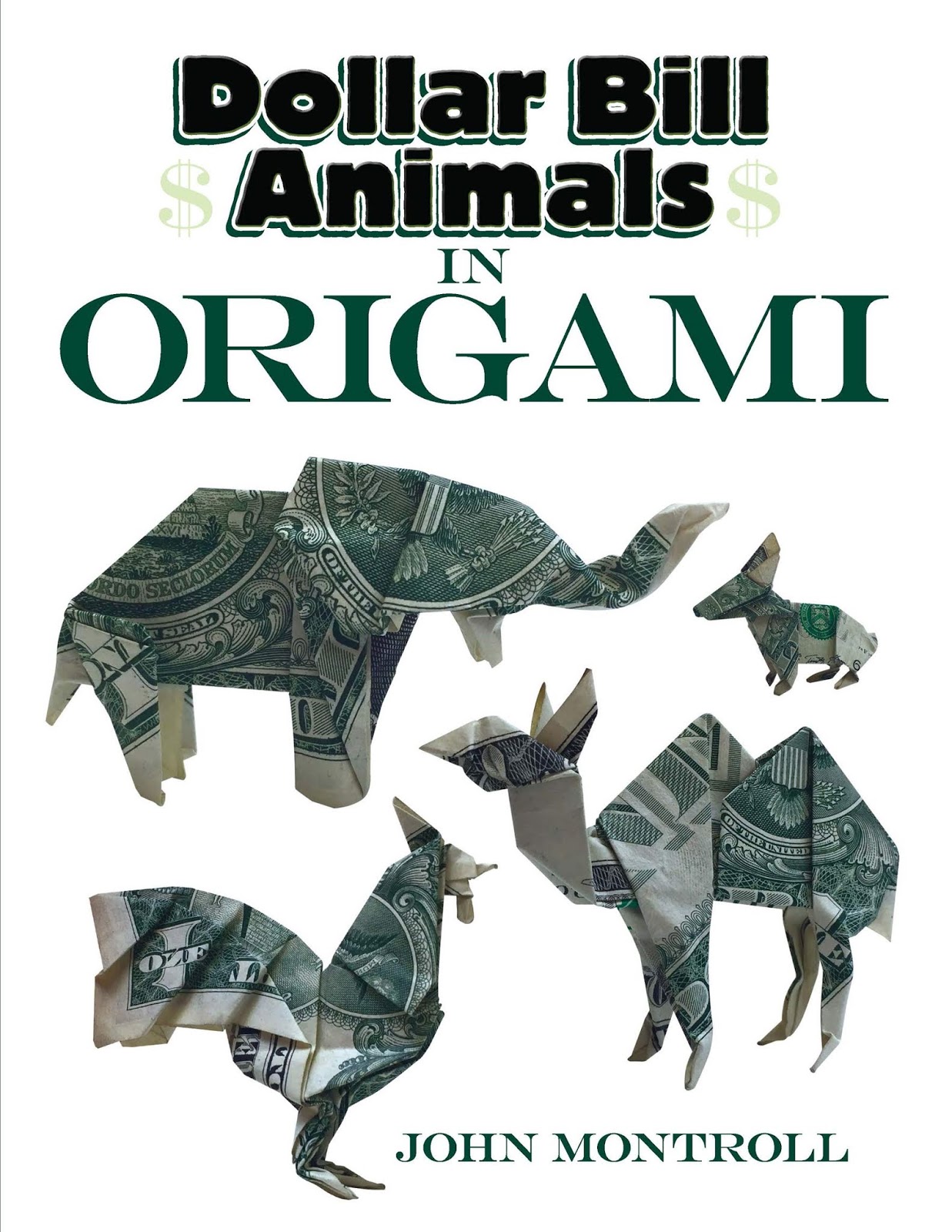 Handmade by Deb: Dollar Bill Animals in Origami Review & GIVEAWAY