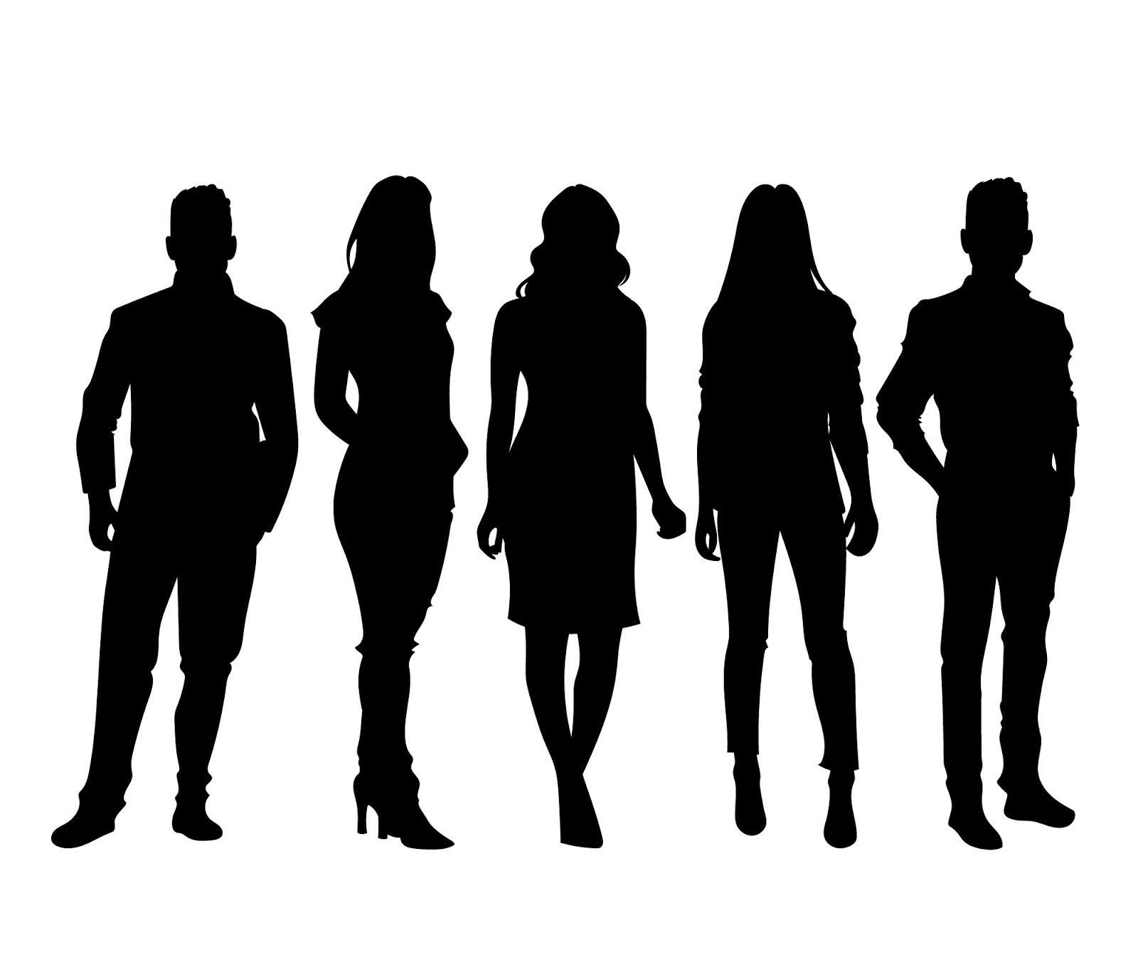 Personas jovenes - Vectores y más vectores