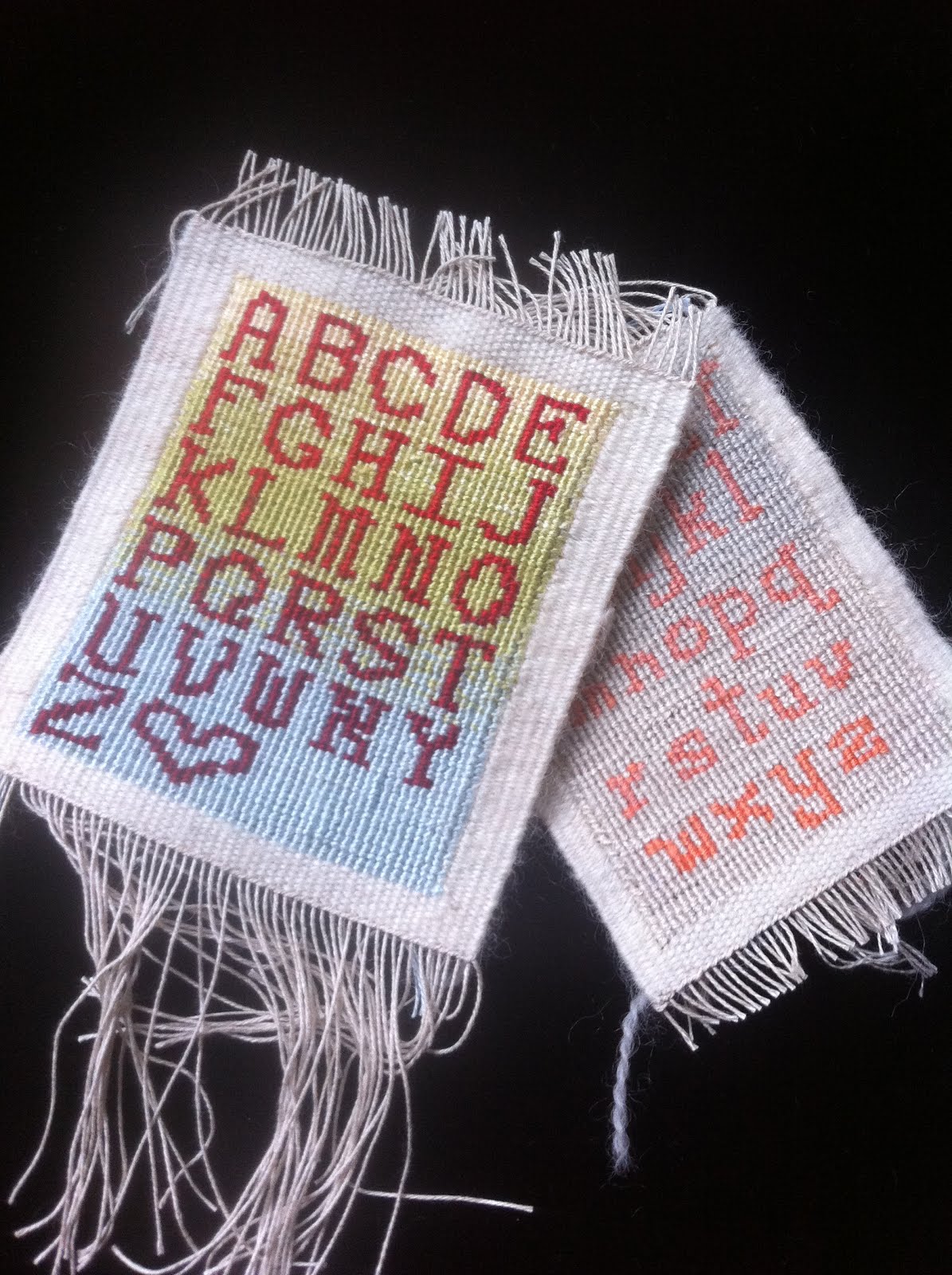 Island Mother: Weaving an alphabet