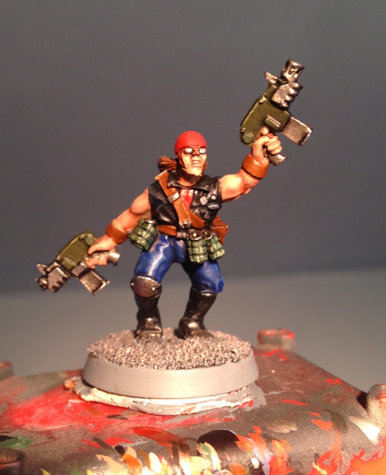 Hand of Junk: Tutorial: Necromunda Orlock Scheme #2 - 2001 Style