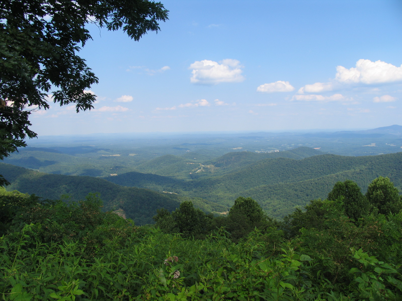 The Blue Ridge Parkway - Mile 168.0 - Rock Castle Gorge Overlook