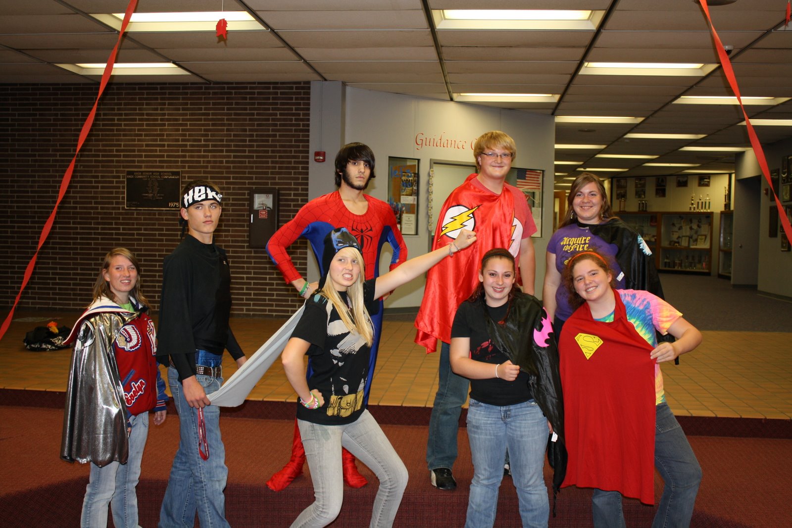 Knox High School: Superhero Day Homecoming 2011