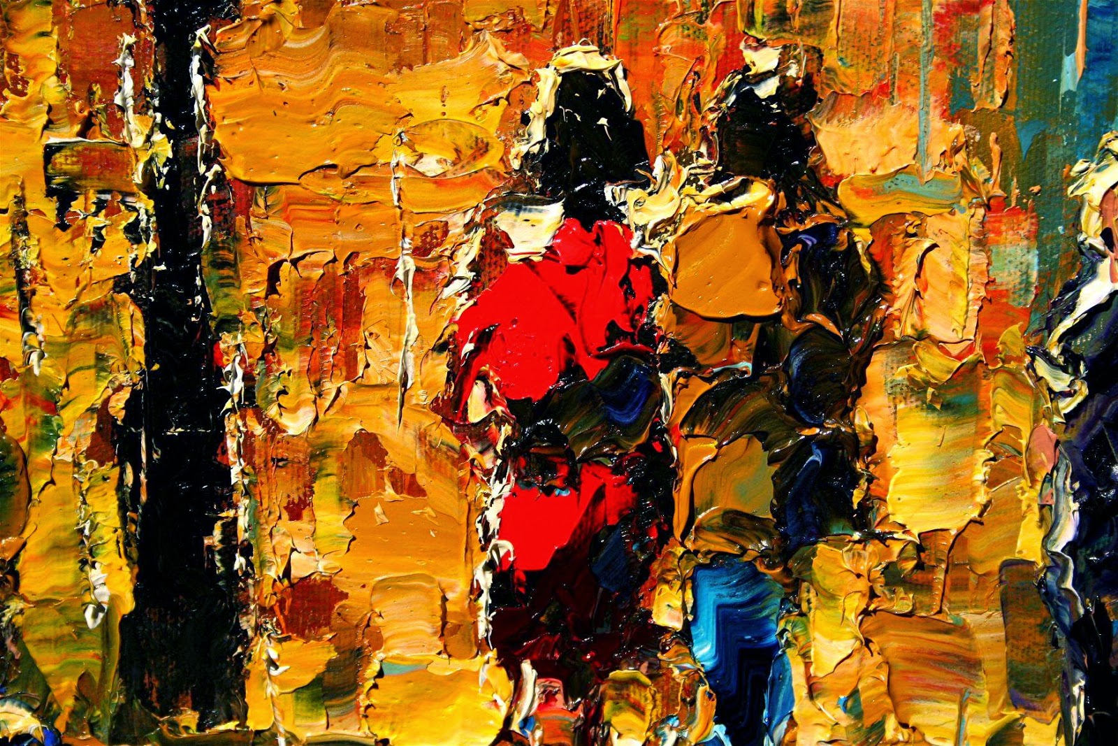 Andre Dluhos, 1940 ~ Abstract Palette Knife painter | Part. 2 | Tutt ...