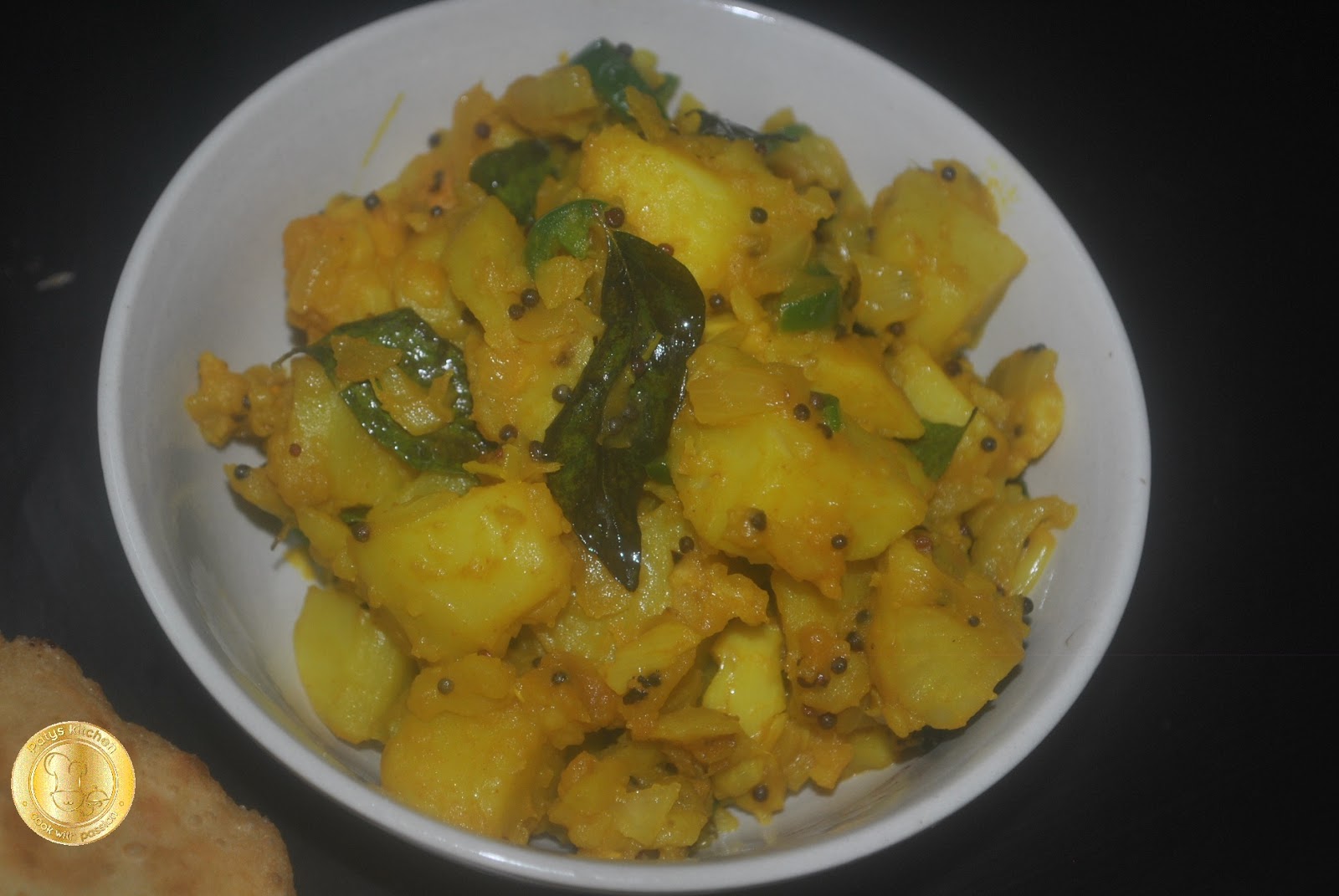 PATYSKITCHEN: POORI BREAD WITH POTATO BHAJI / ROTI POORI